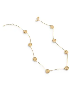 ANABEL ARAM Butterfly Coin Necklace