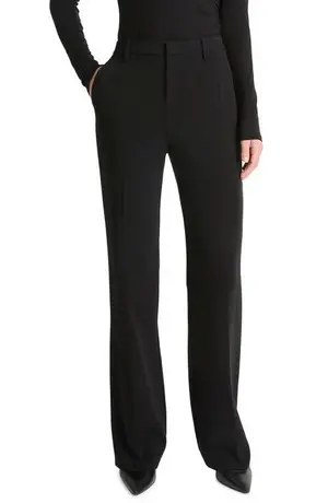 Vince Simone Mid-rise Flare Pants - Black