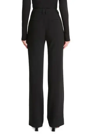 Vince Simone Mid-rise Flare Pants - Black