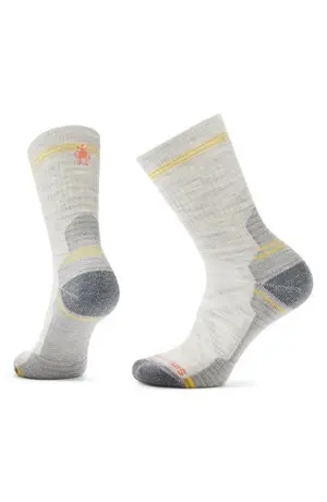 Smartwool Light Cushion Merino Wool-blend Hiking Crew Socks - Ash