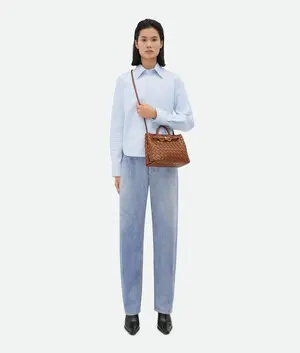 Bottega Veneta Small Andiamo Top Handle Bag