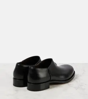 THE ROW Nobilis Leather Derby Shoes
