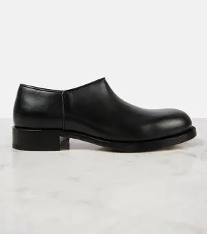 THE ROW Nobilis Leather Derby Shoes