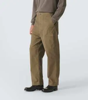 THE ROW Taipa Cotton Corduroy Straight Pants