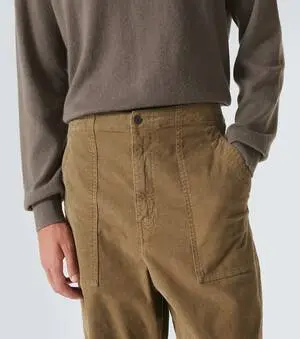 THE ROW Taipa Cotton Corduroy Straight Pants