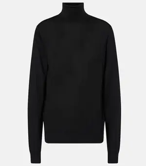 THE ROW Heva Wool Turtleneck Sweater
