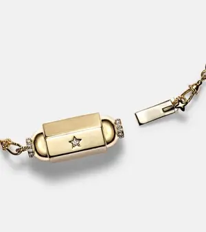 MARIE LICHTENBERG Jumbo Pendant Necklace With Diamonds