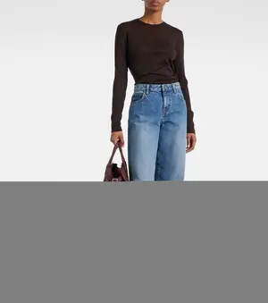 THE ROW Eglitta Wide-leg Jeans - Blue