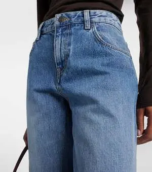 THE ROW Eglitta Wide-leg Jeans - Blue