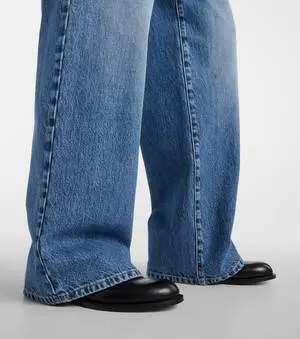 THE ROW Eglitta Wide-leg Jeans - Blue