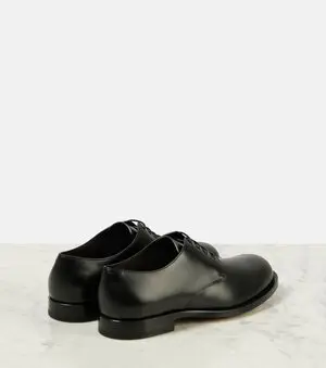 THE ROW Novus Leather Derby Shoes