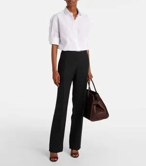 THE ROW Carpazi Cotton Poplin Shirt