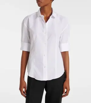 THE ROW Carpazi Cotton Poplin Shirt