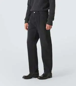 The Row Elordi Straight Jeans - Black | Editorialist