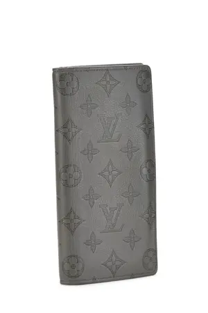 LOUIS VUITTON Monogram Shadow Brazza Wallet