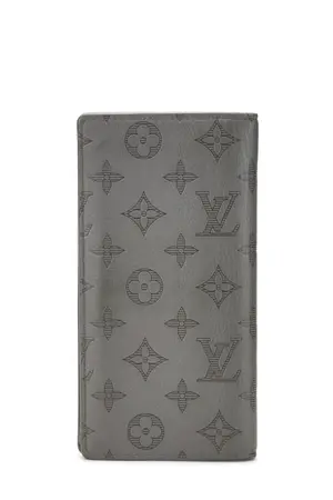 LOUIS VUITTON Monogram Shadow Brazza Wallet