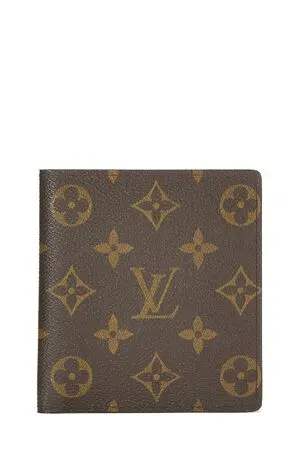 LOUIS VUITTON Monogram Canvas 10 Cartes Credit Bi-fold Wallet - Brown