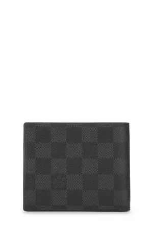 LOUIS VUITTON Damier Graphite Amerigo Wallet