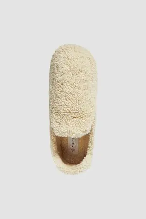 Moncler Snug Shearling Flats