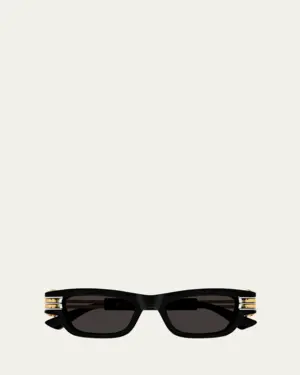 Bottega Veneta Rectangle Sunglasses