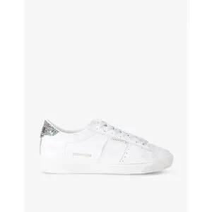 GOLDEN GOOSE Matchstar 10449 Leather Low-top Trainers - White/comb