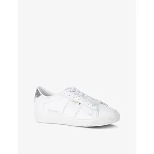 GOLDEN GOOSE Matchstar 10449 Leather Low-top Trainers - White/comb