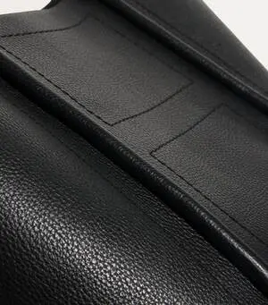 Harrods Large Leather Tote Bag