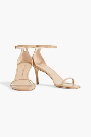 STUART WEITZMAN Leather Sandals - Beige