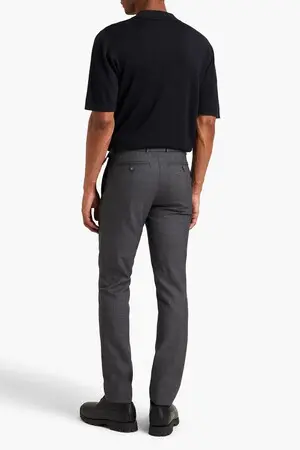 Officine Générale Cotton And Lyocellblend Polo Shirt
