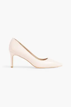 STUART WEITZMAN Leigh 75 Leather Pumps