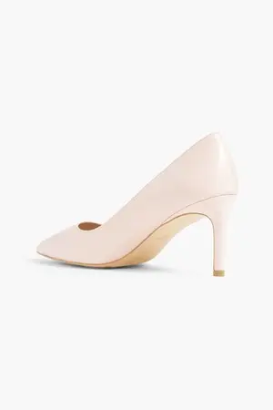 STUART WEITZMAN Leigh 75 Leather Pumps