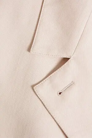 Acne Studios Belted Wool And Hemp-blend Twill Blazer