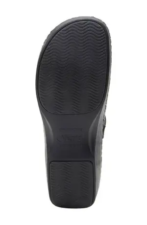 ALEGRIA Opheliah Clog - Brush Silver