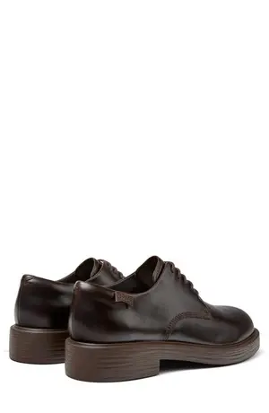 Camper Dean Derby Lace-up - Dark Brown