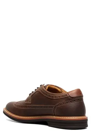 Florsheim Norwalk Wingtip Oxford - Brown