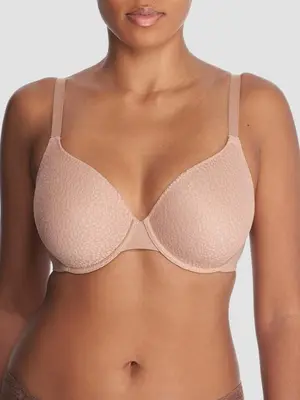 Natori Comfort Evolution Full Fit Memory Foam Covertible Bra - Buff