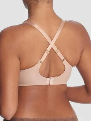 Natori Comfort Evolution Full Fit Memory Foam Covertible Bra - Buff