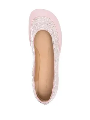 JW Anderson Crystal-embellished Ballet Flats