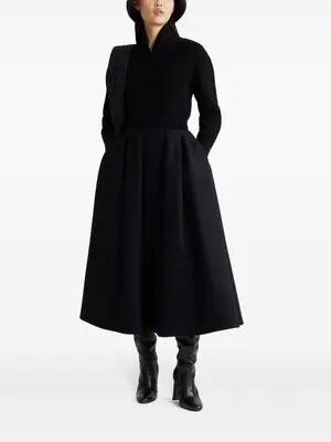 PATOU Pleated Midi Skirt