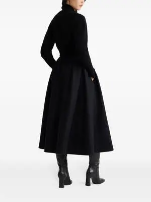 PATOU Pleated Midi Skirt