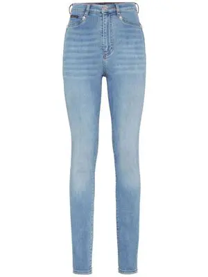 Philipp Plein High-rise Skinny Jeans - Blue