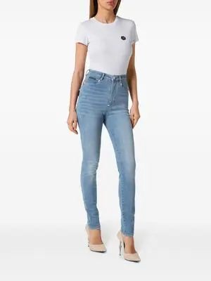 Philipp Plein High-rise Skinny Jeans - Blue