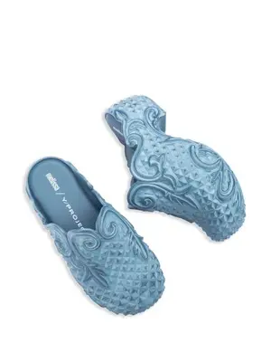 Y/project X Melissa Court Clogs - Blue