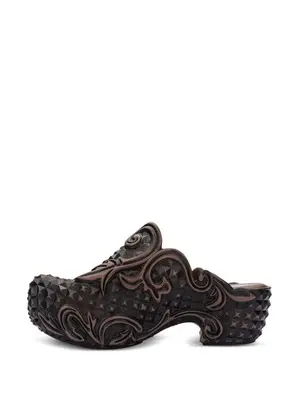 Y/project X Melissa Court Clogs - Brown