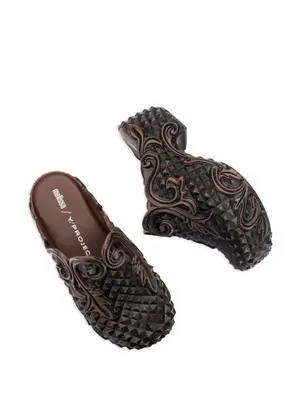 Y/project X Melissa Court Clogs - Brown