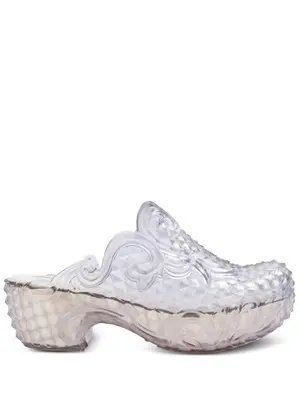 Y/project X Melissa Court Clogs - White
