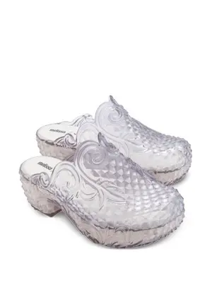 Y/project X Melissa Court Clogs - White