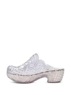 Y/project X Melissa Court Clogs - White