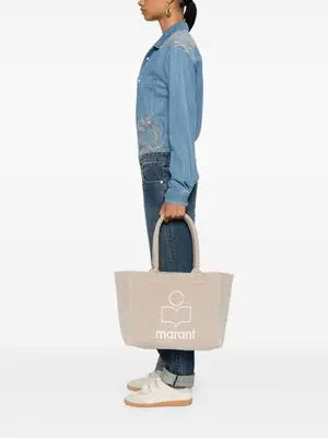 Isabel Marant Étoile Yenky Zipped Tote Bag - Neutrals