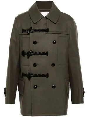 Sacai Button Detailed Coats For Men